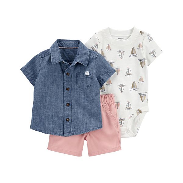 Baby Carter's 3-Piece Little Short Set