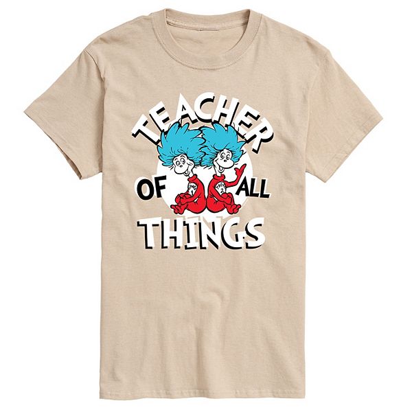 Men's Dr. Seuss Teacher Of All Things Tee