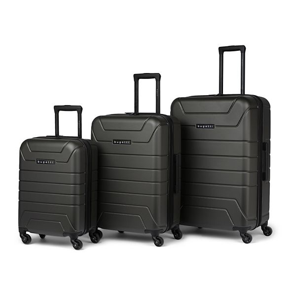 Bugatti Osaka Collection 3-Piece Hardside Spinner Luggage Set