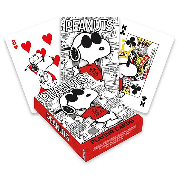 Aquarius Peanuts Joe Cool Playing Cards