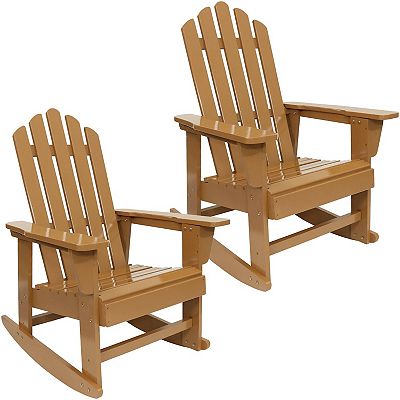 Rustic Cedar Rocking Chairs