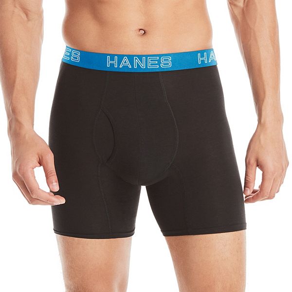 Men's Hanes Ultimate® Comfort Flex Fit® Poly-Span Boxer Briefs