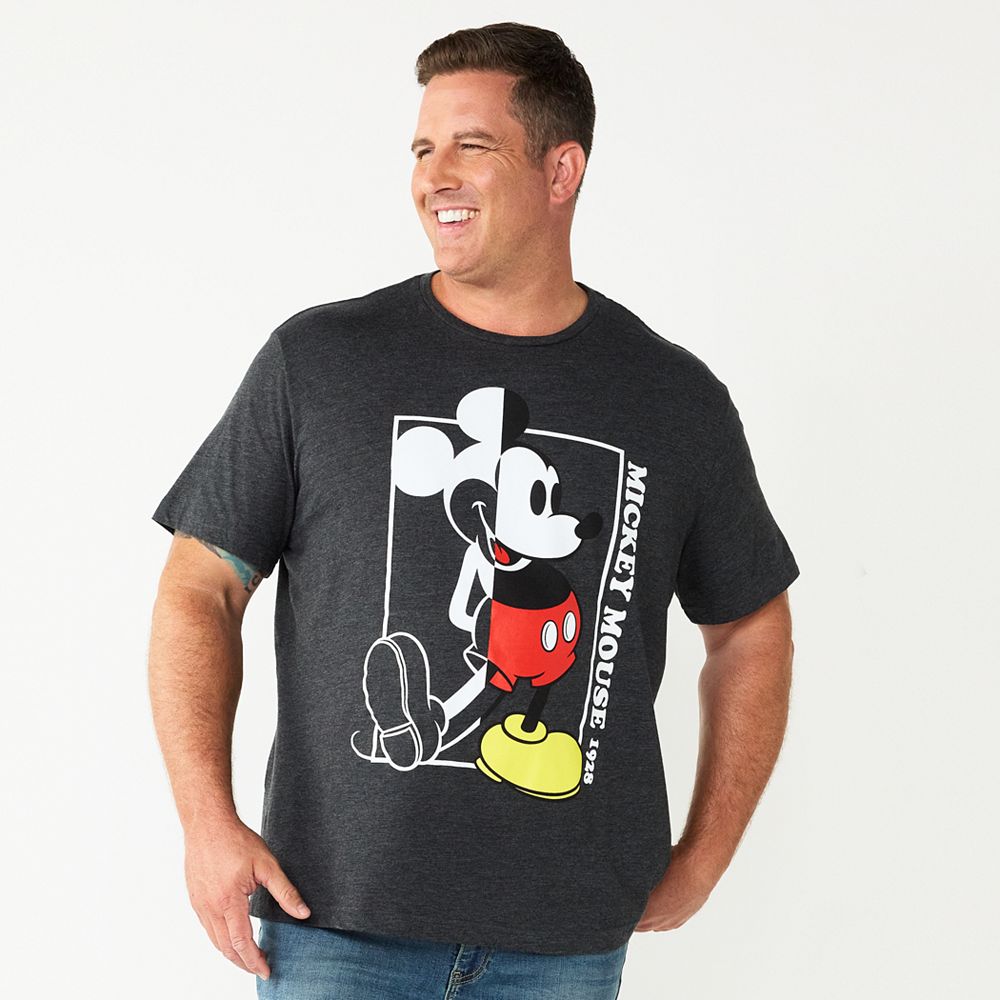 Big & Tall Mickey Mouse Graphic Tee