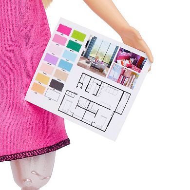Barbie® You Can Be Anything Interior Designer Blonde Doll with ...