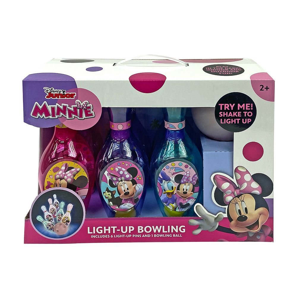 Disney Junior Minnie Mouse Light Up Bowling Set