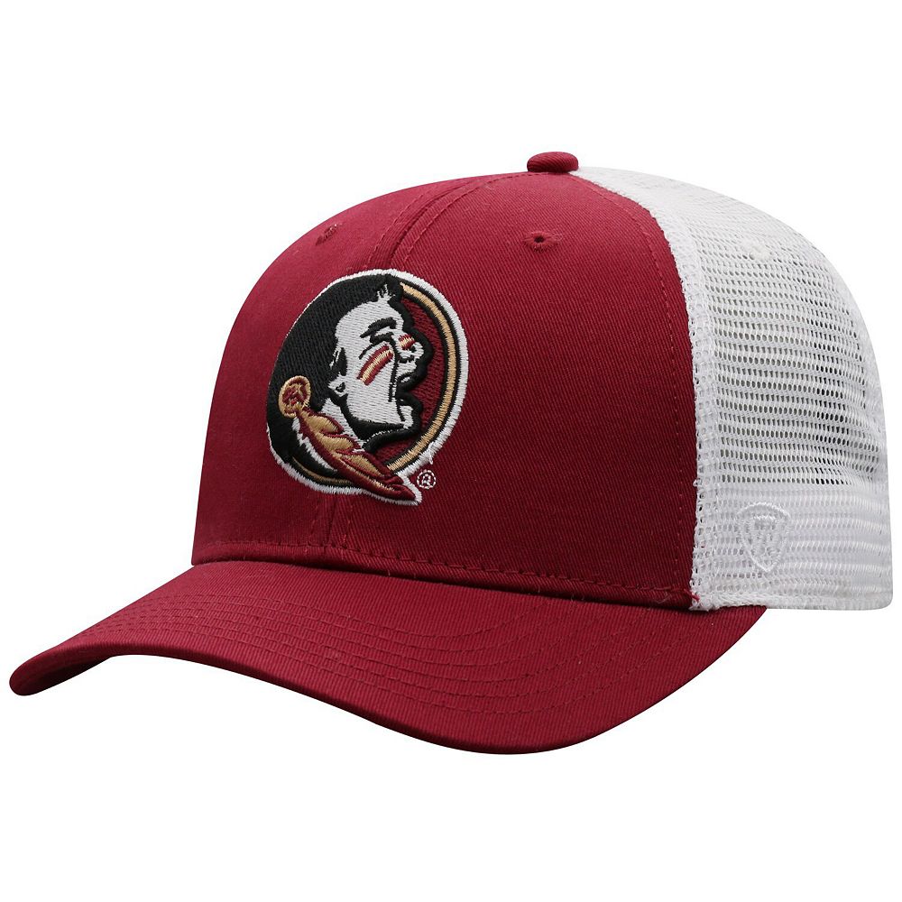 Men's Top of the World Garnet/White Florida State Seminoles Trucker ...