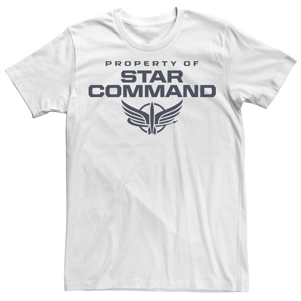 Disney / Pixar's Lightyear Men's Property Of Star Command Logo Tee