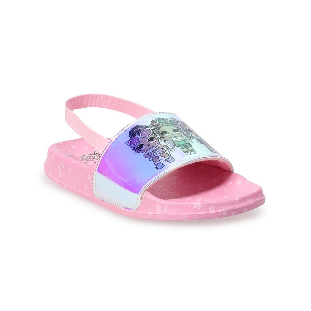 Toddler Girls' L.O.L. Surprise! Soccer Slide Sandals