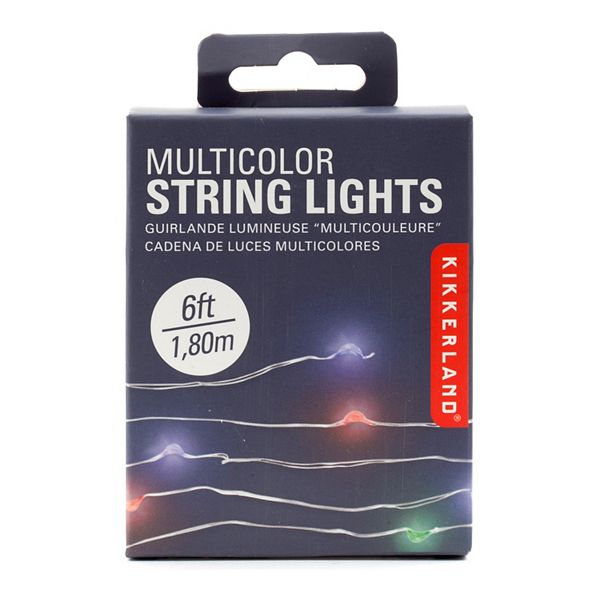 Kikkerland Multi Color String Lights