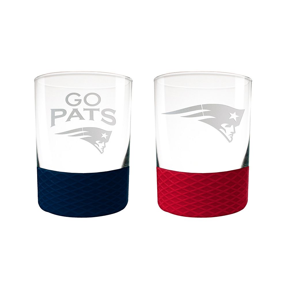 New England Patriots Commissioner Glass Set