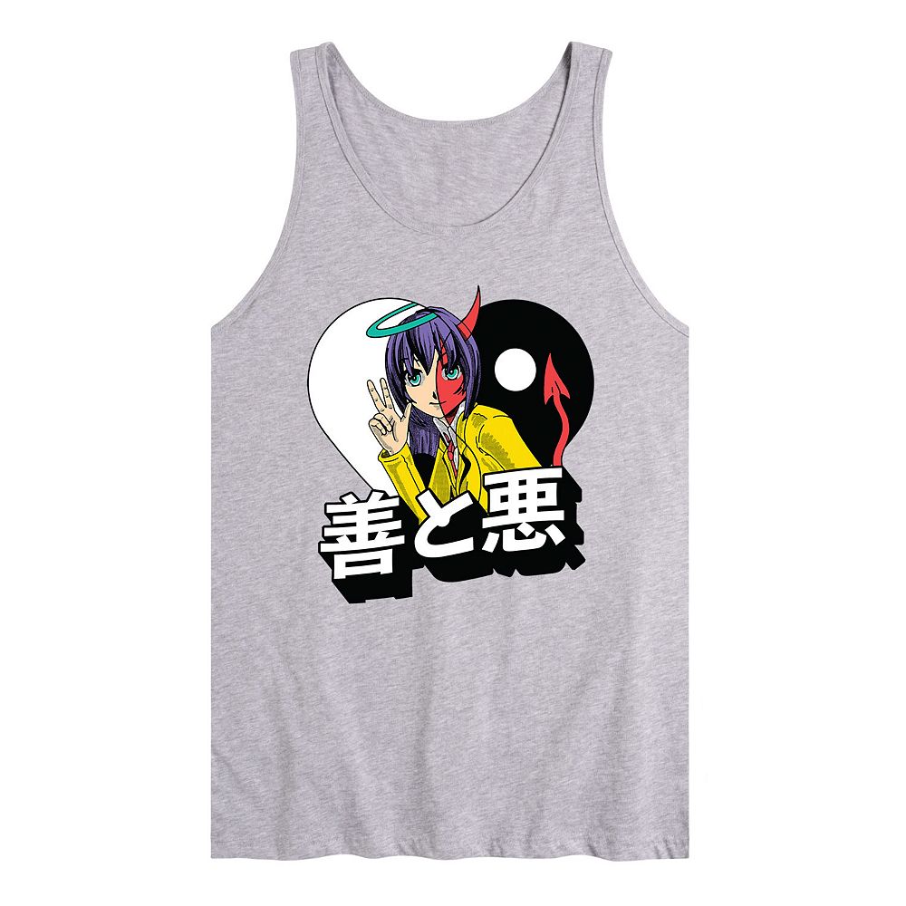Men's Anime Good And Bad Tank Top