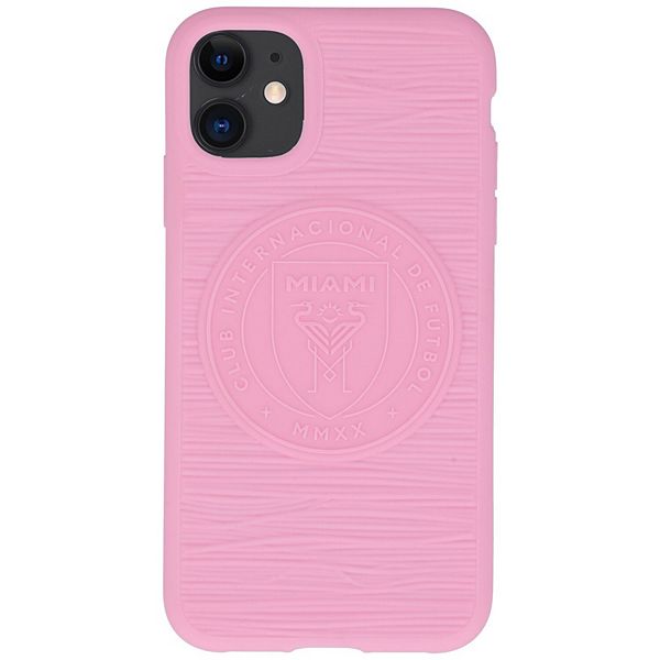 Pink Inter Miami CF iPhone Logo Soft Matte Case