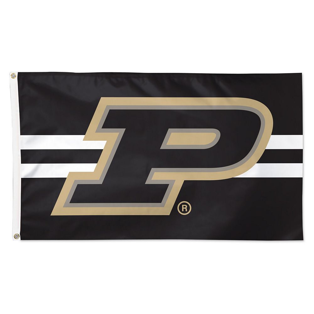 WinCraft Purdue Boilermakers 3' x 5' Horizontal Stripe Deluxe Single ...