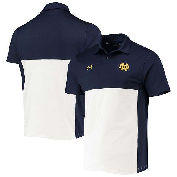 Mens Under Armour Navy White Notre Dame Fighting Irish 2022 Blocked