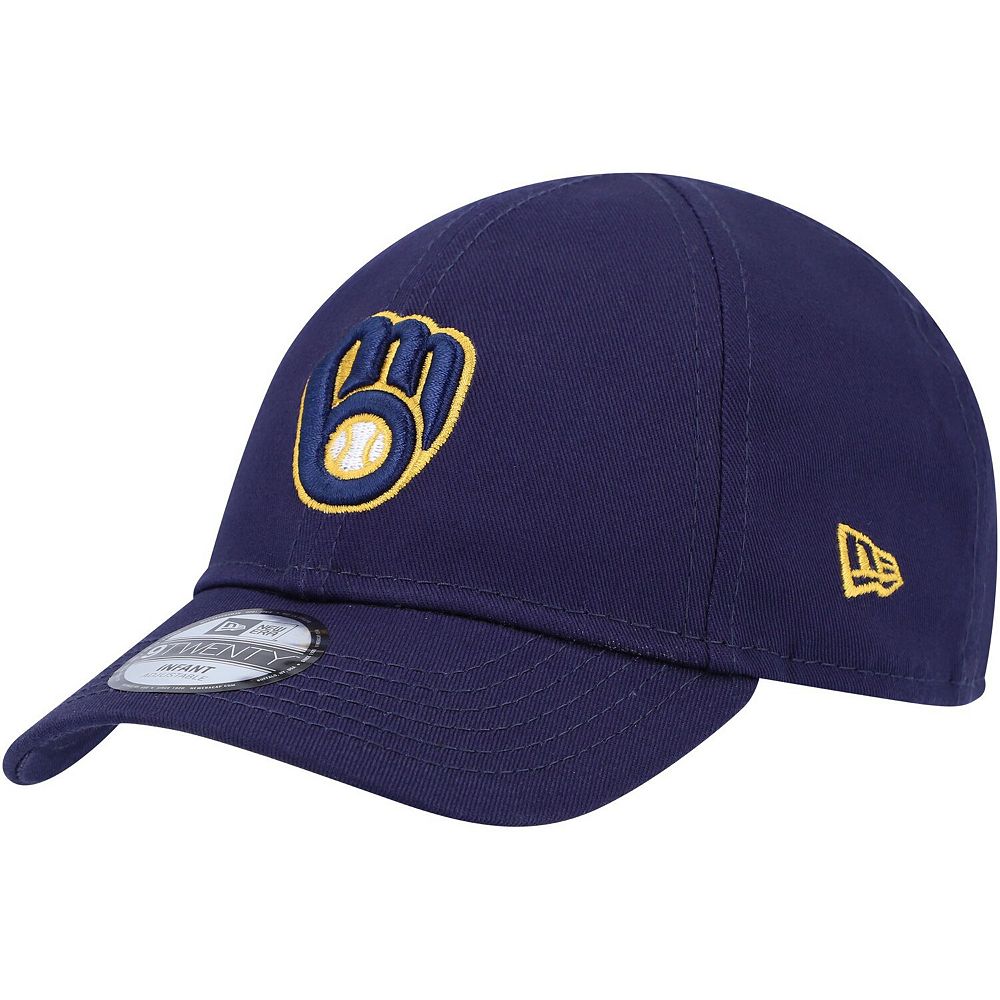 Newborn & Infant New Era Navy Milwaukee Brewers My First 9TWENTY ...