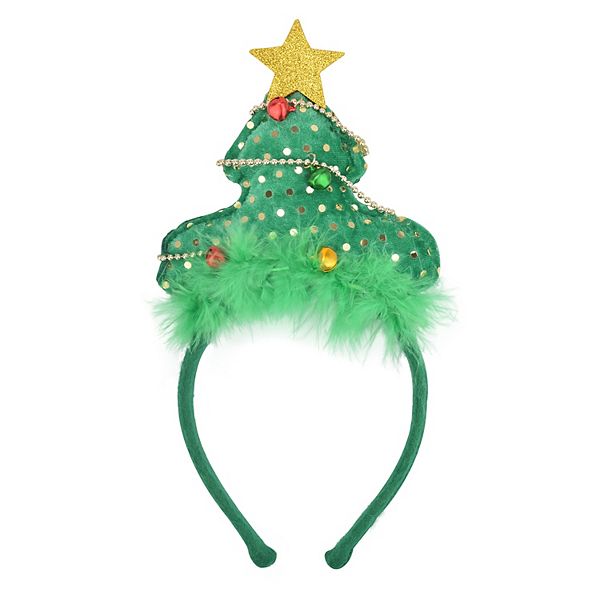 Celebrate Together™ Green Fabric Christmas Tree Headband