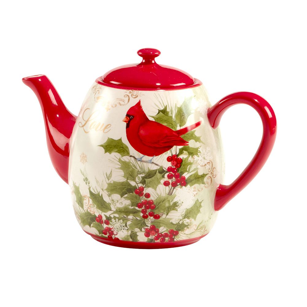 Certified International Winters Medley Teapot