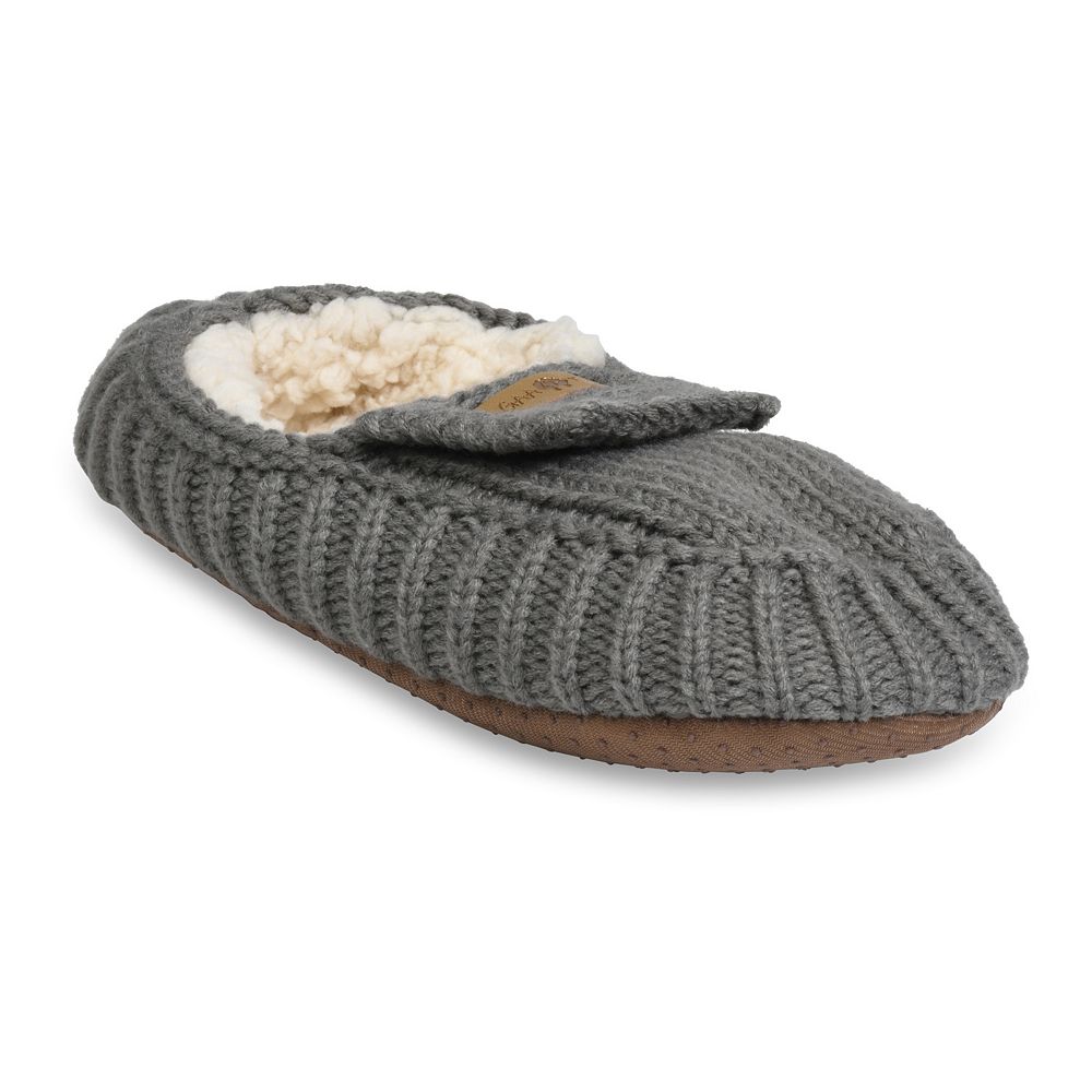GaaHuu Textured Knit Women's Moccasin Slippers