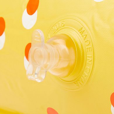 Swimline 9054Y Inflatable 60" Lemon Slice Island Pool Float Water Raft ...