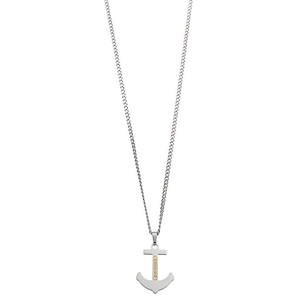Kohls anchor necklace store