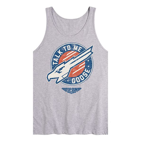 Men's Top Gun Maverick Talk To Me Goose Tank Top