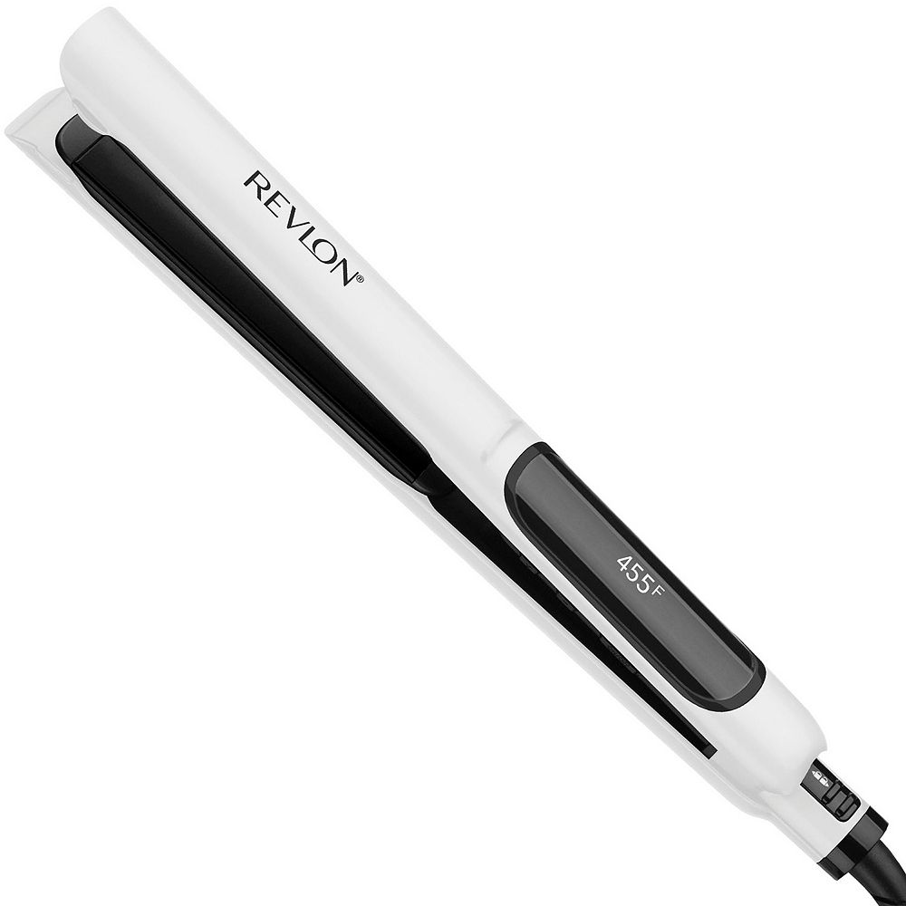 Revlon Crystal C + Ceramic 1-in. Digital Flat Iron