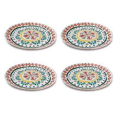 Food Network™ Mesa Feliz 4-pc. Melamine Dinner Plate Set