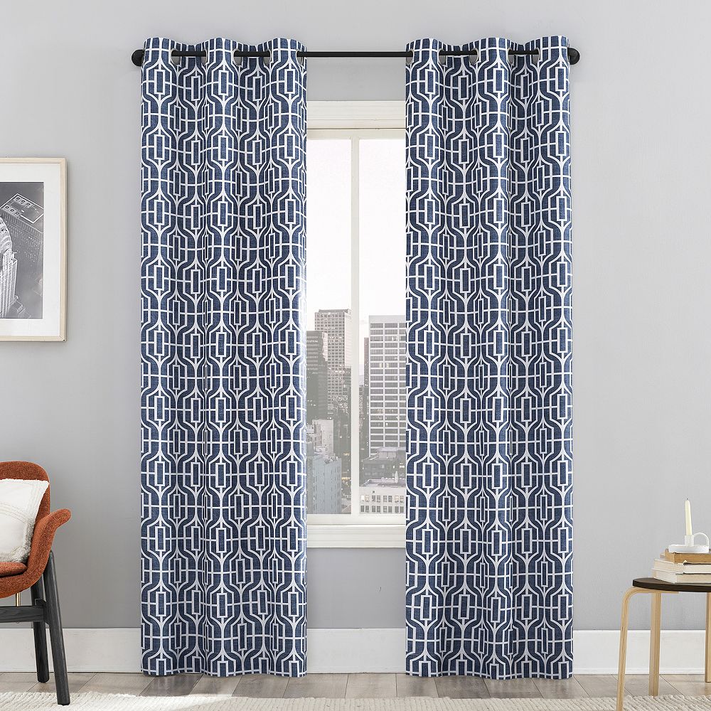 The Big One® Belmond Trellis Print Light Filtering Grommet Set of 2 ...