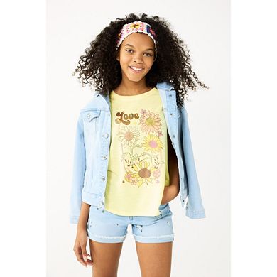 Girls 6-20 SO® Midrise Shortie Jean Shorts in Regular & Plus Size