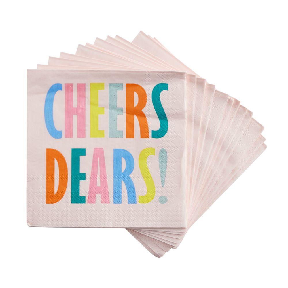 Design Clique Cheers Dears! Napkins