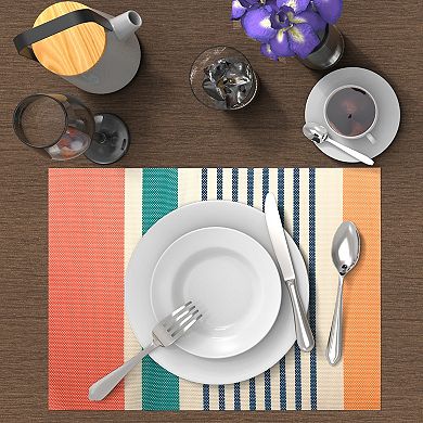 Food Network™ Mesa Feliz Woven Vinyl Placemat 4-pk.