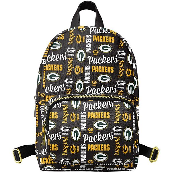 Youth FOCO Black Green Bay Packers Repeat Brooklyn Mini Backpack