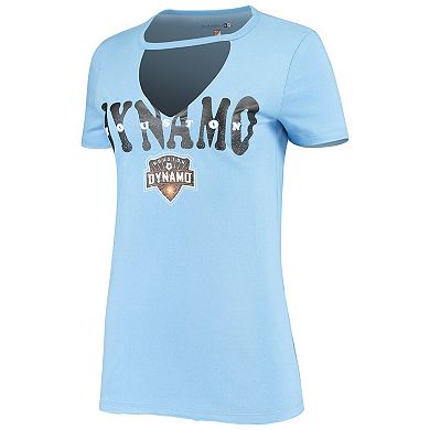 Women's 5th & Ocean by New Era Blue Houston Dynamo FC Athletic Baby ...