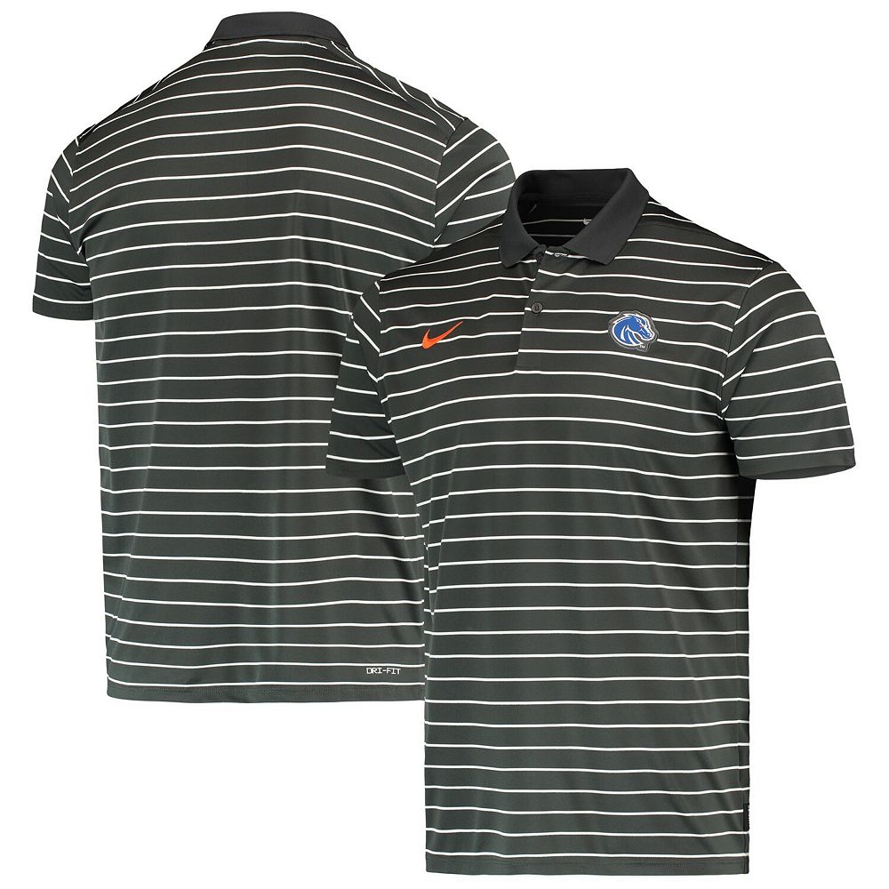 Men's Nike Anthracite Boise State Broncos Victory Stripe Performance ...