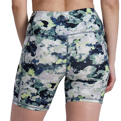 Women's Gaiam High-Waisted Bike Shorts with Pockets