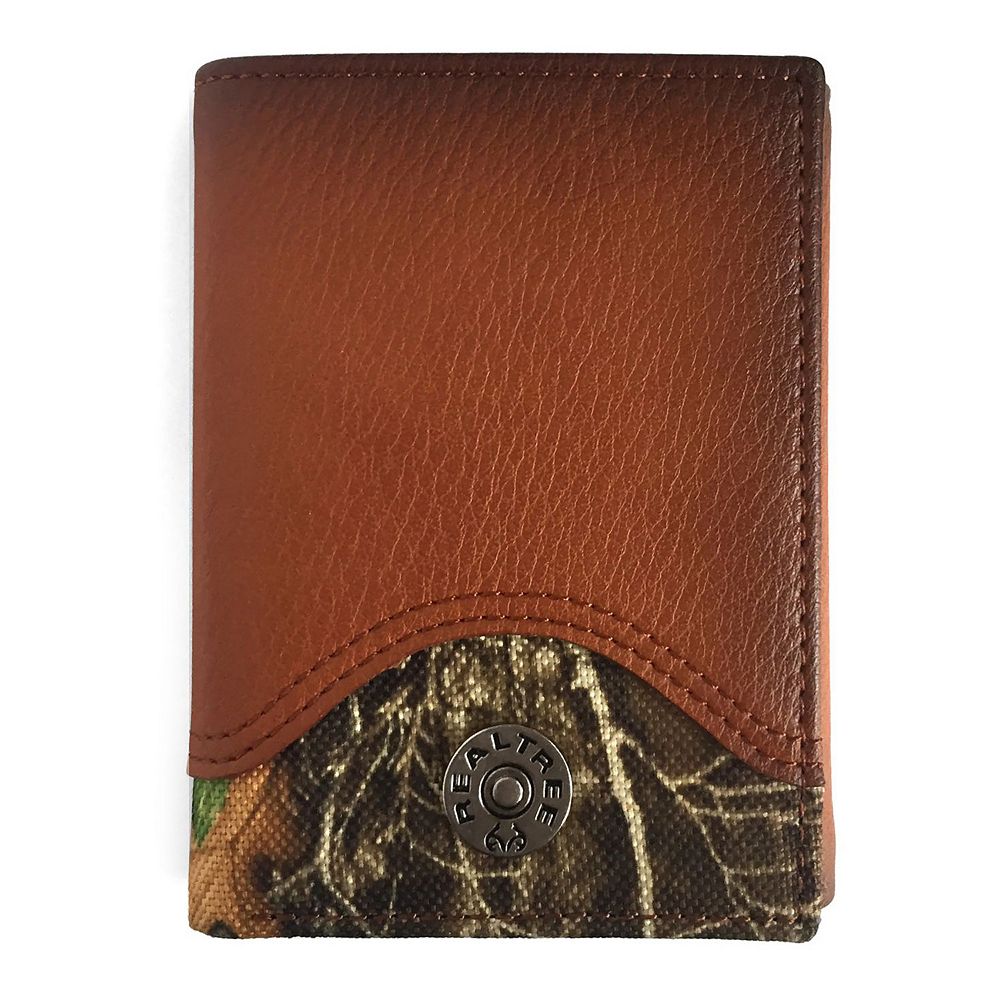 Men's Realtree Trifold Wallet with Realtree Edge Camo
