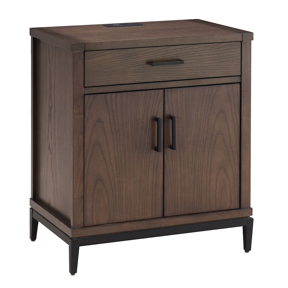 Leick Furniture Julien USB Nightstand Table