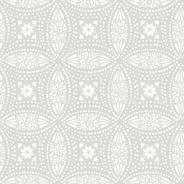 RoomMates Overlapping Medallions Peel & Stick Wallpaper