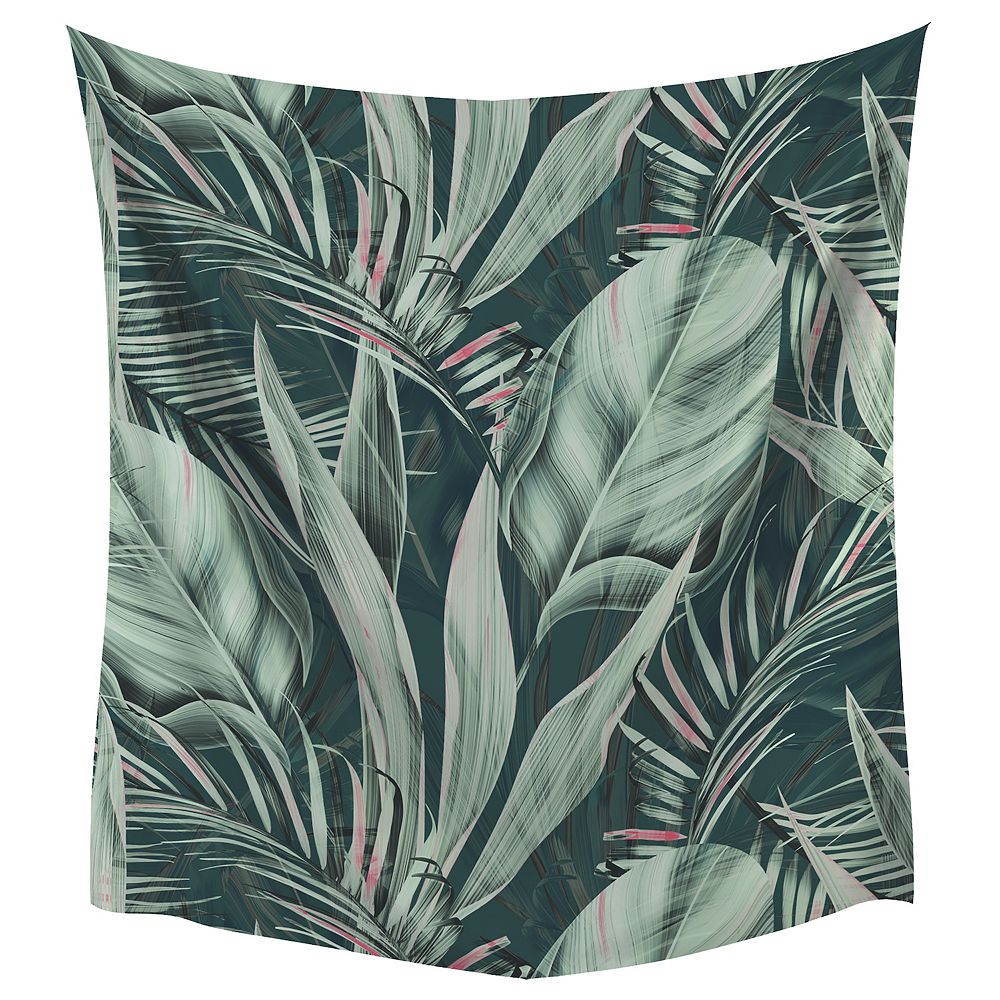 RoomMates Tropical Plants Tapestry Wall Decal