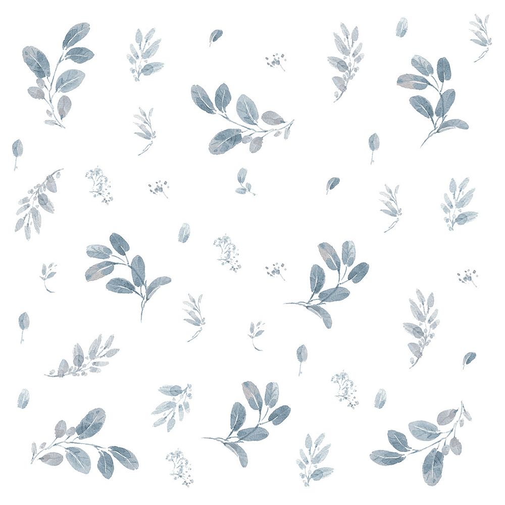 RoomMates Dancing Leaves Wall Decal 48-piece Set