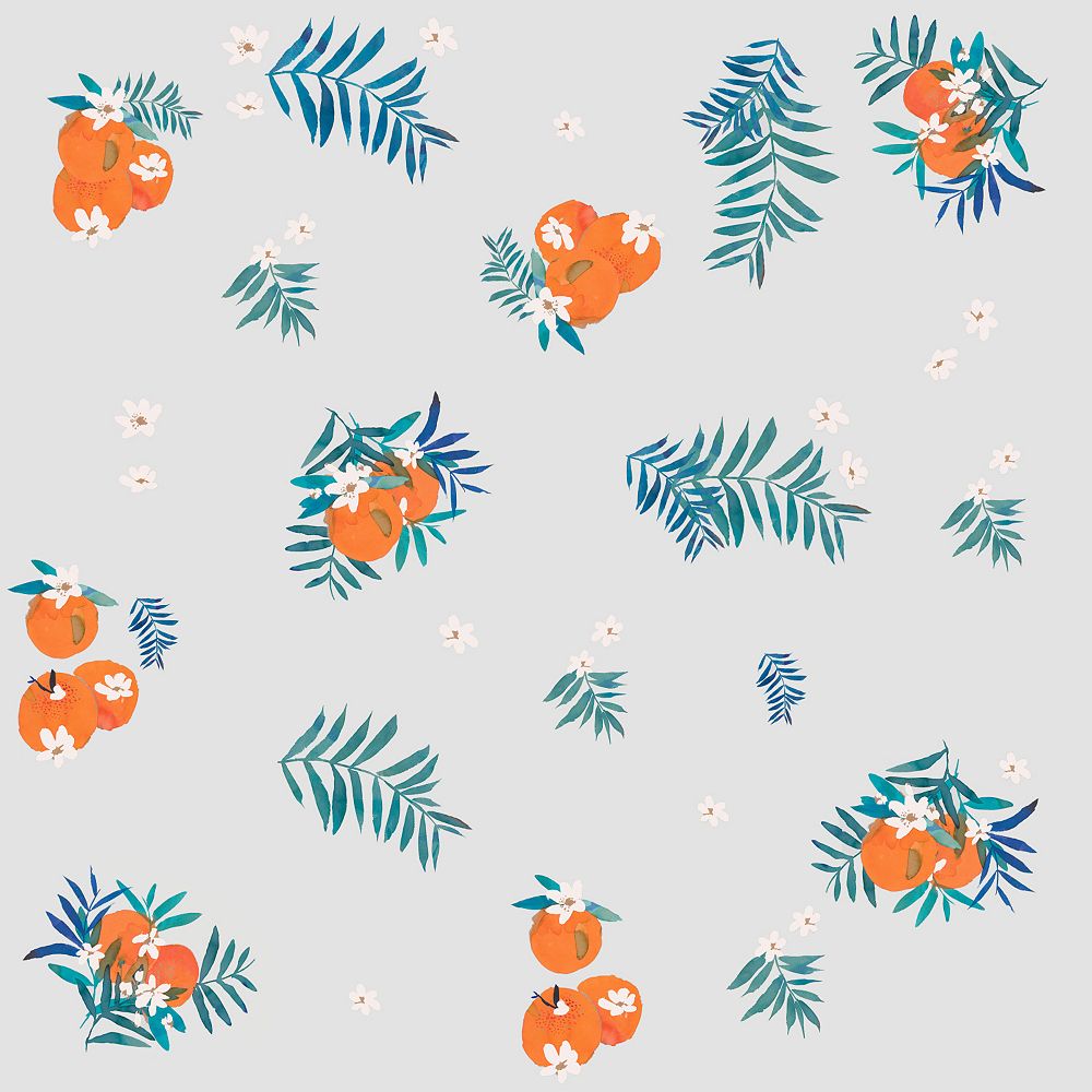 RoomMates Orange Blossom Wall Decal 38-piece Set