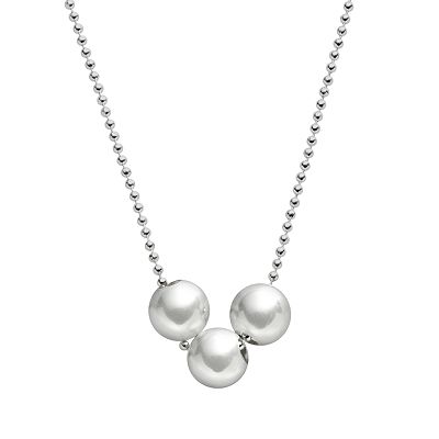 Argento Forte Sterling Silver Necklace and Spacer Beads