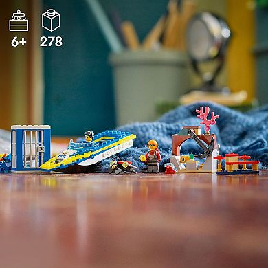 LEGO City Water Police Detective Missions 60355 Building Set (278 Pieces)