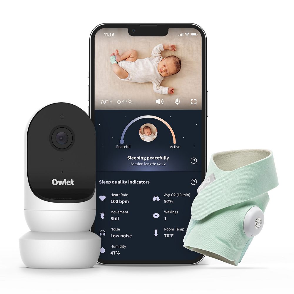 Owlet Cam 2 & Dream Sock Duo