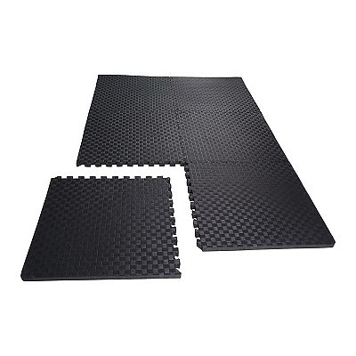 Gym Matt For Home Gym Xspec Interlocking Rubber Top EVA Foam Exercise ...