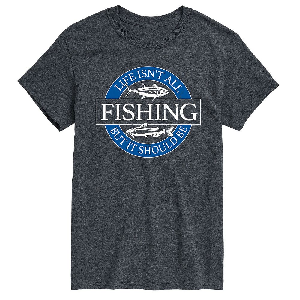 Big & Tall Life Fishing Tee