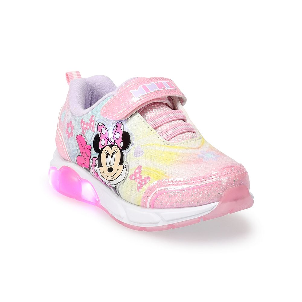 Disney's Minnie Mouse Toddler Girls' Light-Up Shoes