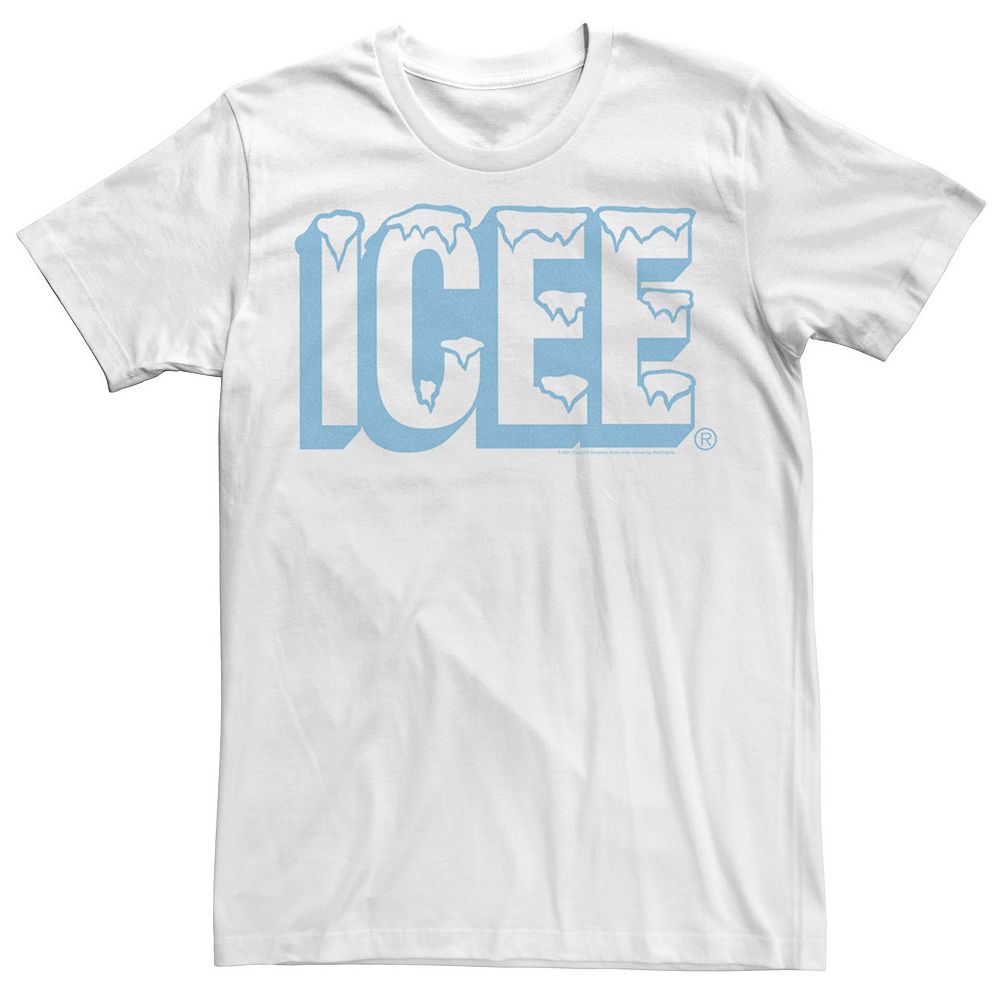 Men's Icee Snowcapped Light Blue Logo Tee