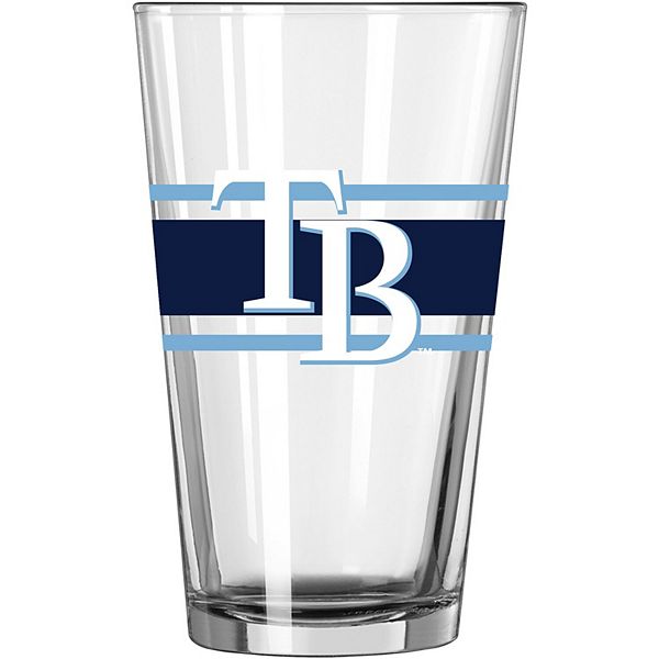 Tampa Bay Rays 16oz. Stripe Pint Glass