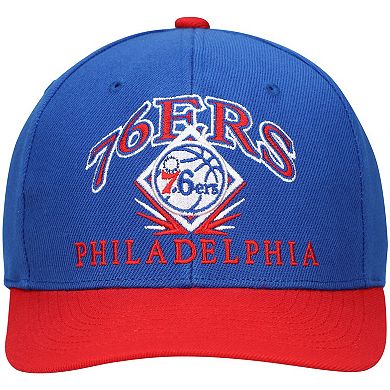 Men's Mitchell & Ness x Lids Royal/Red Philadelphia 76ers All Pro ...